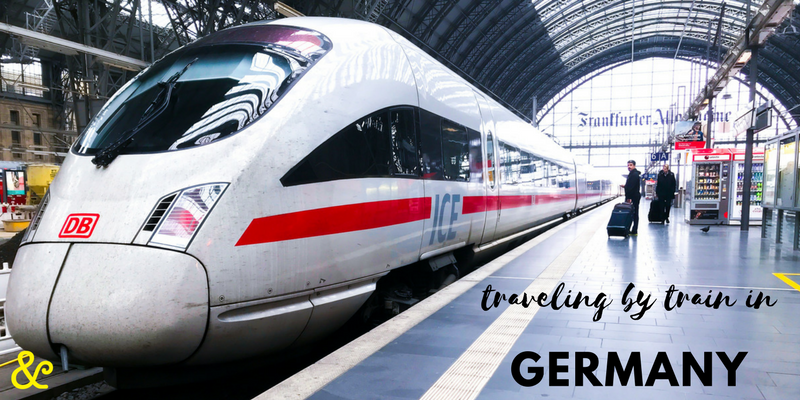 Traveling by train in Germany